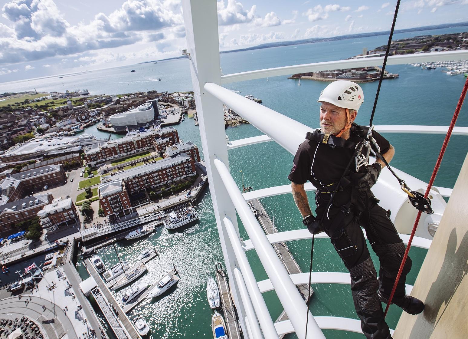 Join our Spinnaker Tower Abseil | NRAS